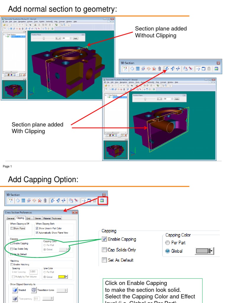 VisMockup Section Capping | PDF