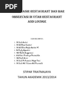 Sop Bar | PDF | Griya & Taman