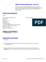 Job Description Acknowledgement | PDF