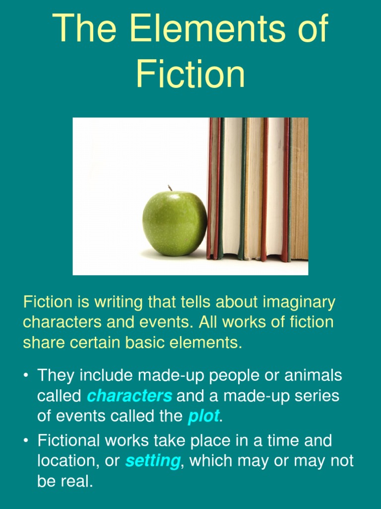The Elements of Fiction | PDF | Plot (Narrative) | Narration
