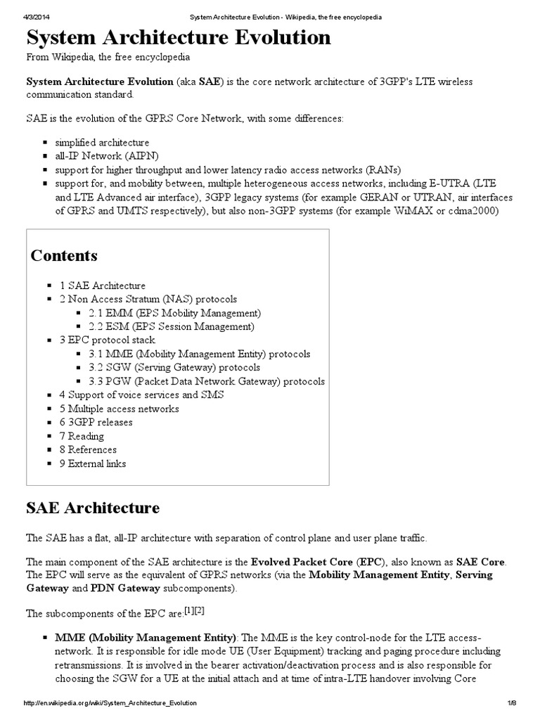 System Architecture Evolution - Wikipedia, The Free Encyclopedia PDF ...