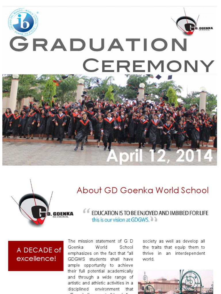 Grad Brochure Final | PDF | School Types | Statistics Of Education