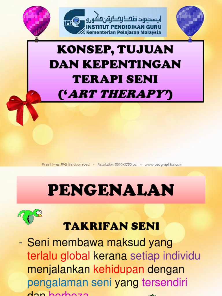 Terapi Seni | PDF | Seni | Pengembangan Diri