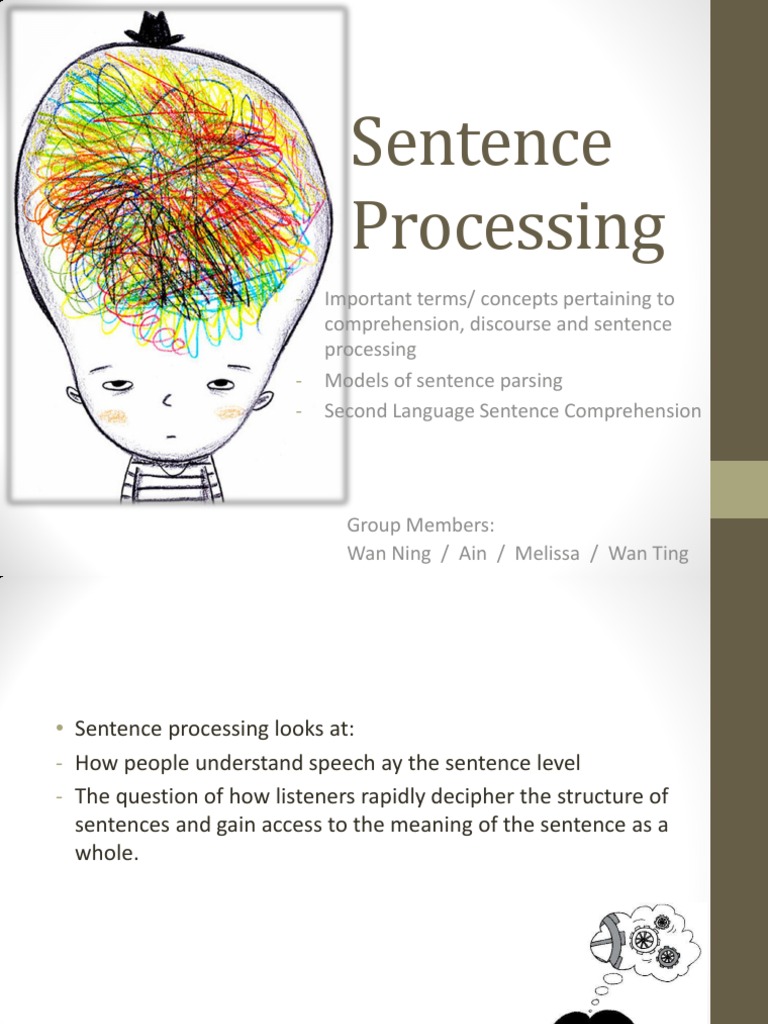 HET 524 Sentence Processing | Download Free PDF | Parsing | Second Language
