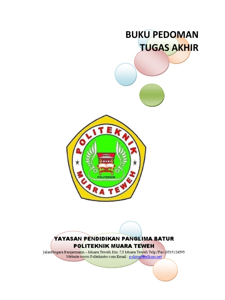 Buku Pedoman Tugas Akhir | PDF