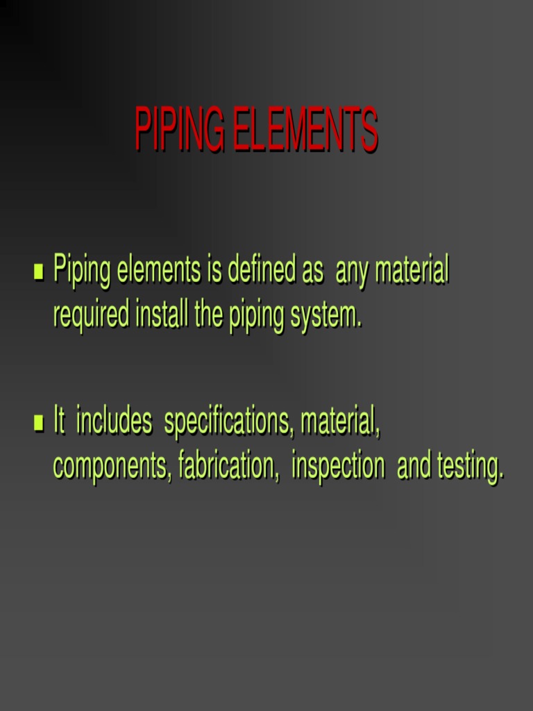 Piping Basics | PDF | Deformation (Engineering) | Pipe (Fluid Conveyance)