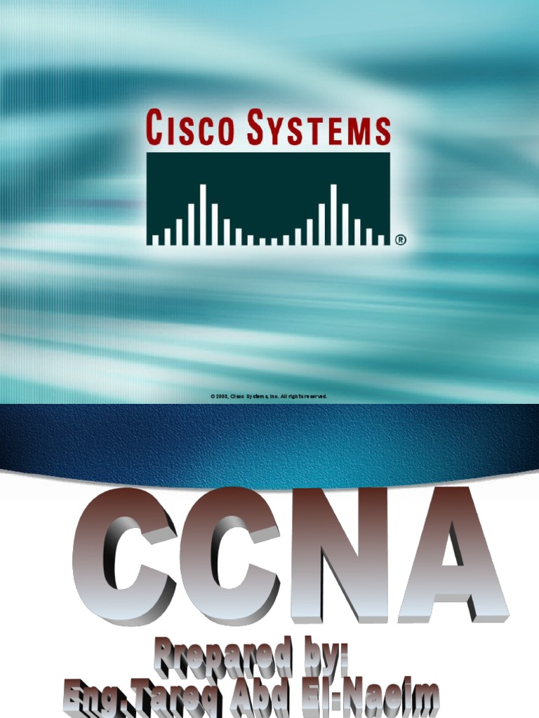 CCNA Presentation | PDF | Network Topology | Communications Protocols