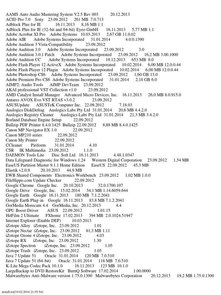 PC Install Guide | PDF | Application Software | Software