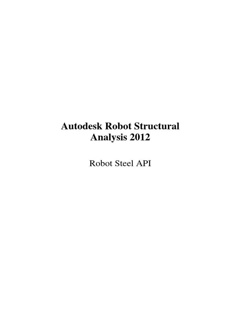 Robot API | PDF | Application Programming Interface | Component Object Model