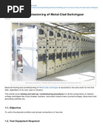 Electrical Switchboard Test and Commissioning Procedure | PDF ...