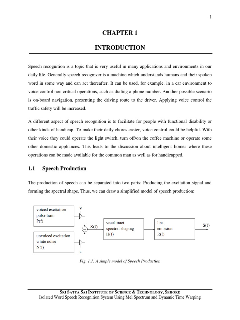 Speech Analysis | PDF | Spectral Density | Signal Processing