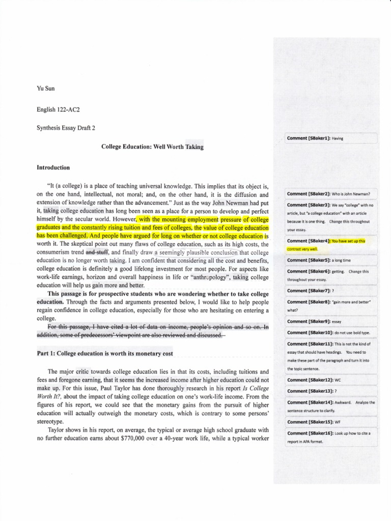 Haode Writing | PDF | Higher Education | Work–Life Balance