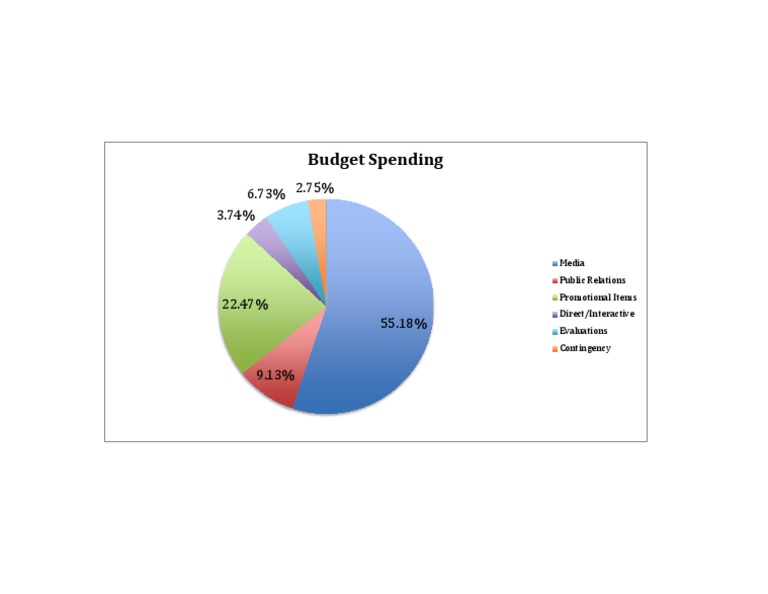 Budget Pie Chart Pdf Business
