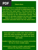 Boiler Steam Drums Overview | PDF | Boiler | Steam