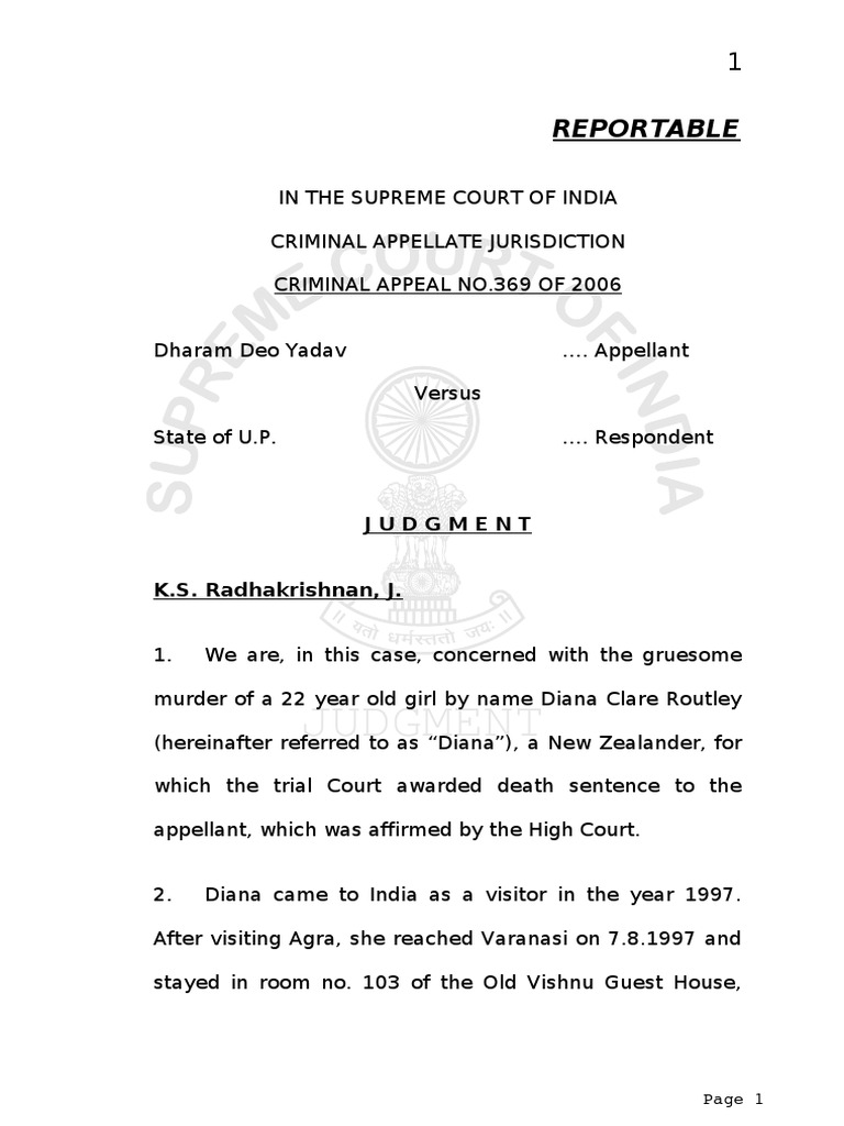 Murder Case of Diana Clare Routley | PDF | Dna Profiling | Evidence