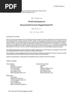 SFF Module Management Reference Code Tables | PDF | Ethernet | Computer Standards