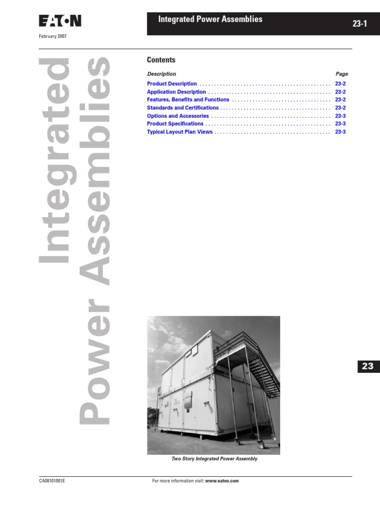 Integrated Power Assemblies 23-1: February 2007 | PDF | Electric Power ...