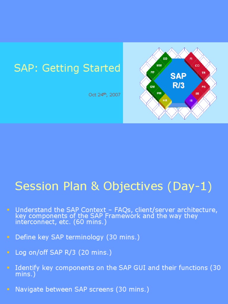 SAP Basics For Beginners-FAQs | PDF | Sap Se | Virtual Private Network