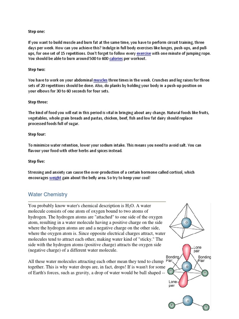 Water Chemistry | PDF | Properties Of Water | Ph