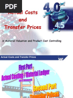 Transfer Pricing Configuration in SAP S/4HANA | PDF | Valuation ...