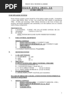 Technical Rider Example | PDF | Sound Technology | Sound