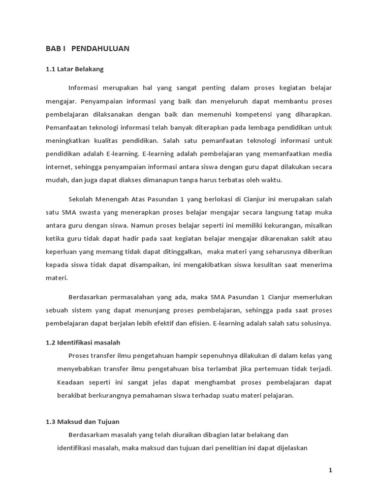 Makalah Pembuatan E-Learning | PDF