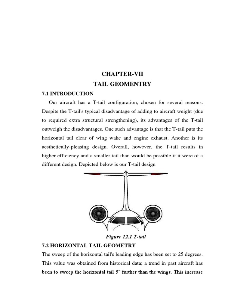 Tail Chapter | PDF | Stall (Fluid Mechanics) | Airfoil