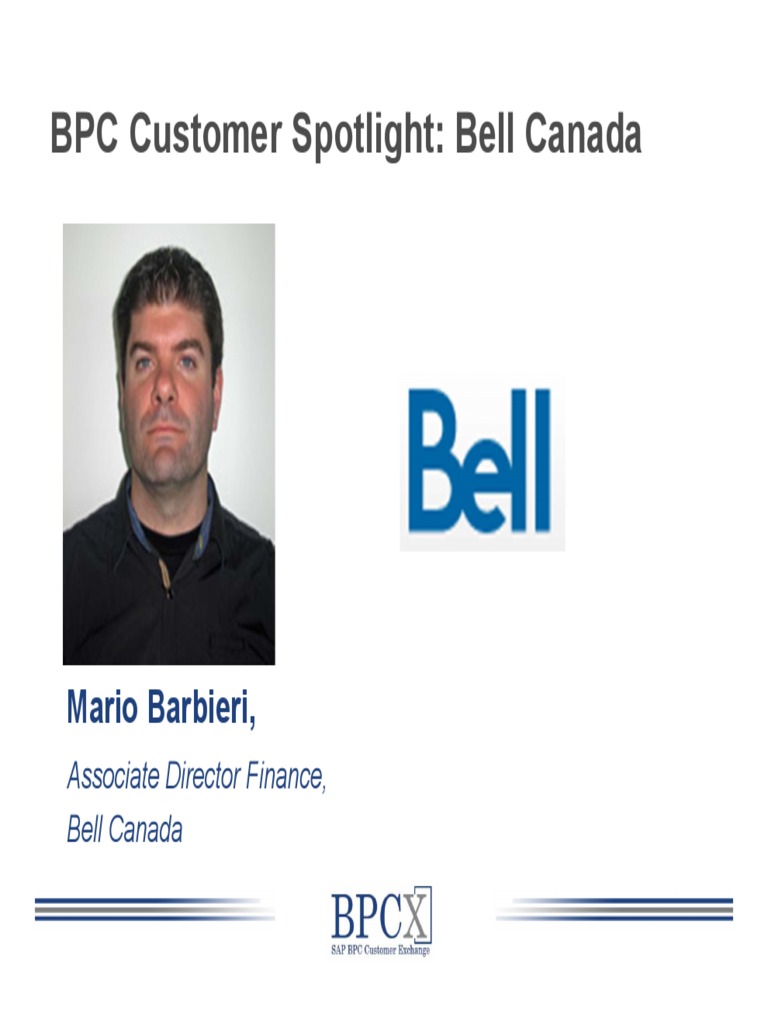 BPCX Montreal May-2013 Bell Canada | PDF | Expense | Employment