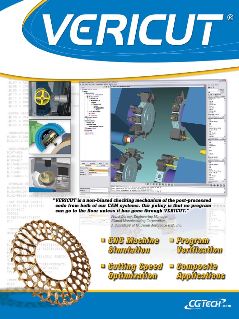 Vericut Brochure 70 | PDF | Numerical Control | Machining