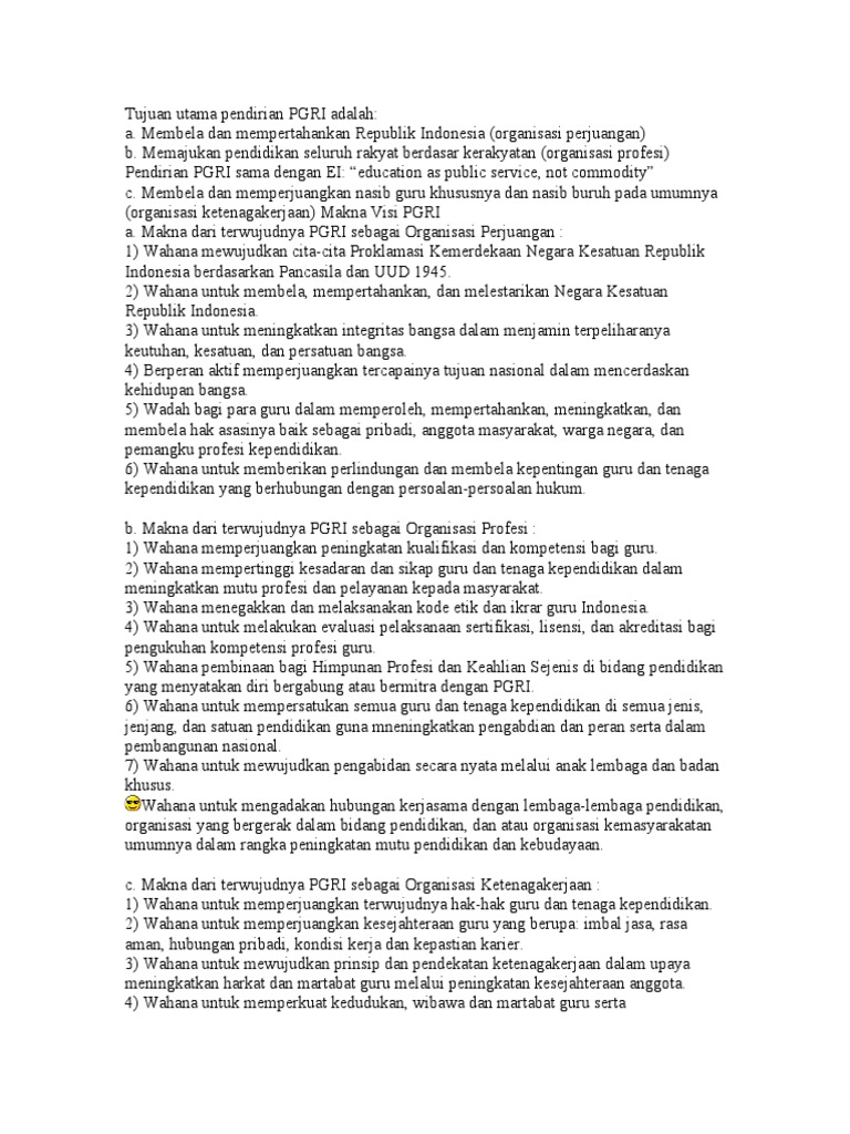 Tugas PGRI | PDF