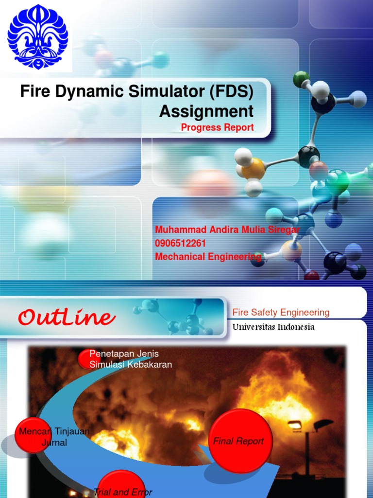 Fire Dynamic Simulator (FDS) Assignment: Progress Report | PDF ...