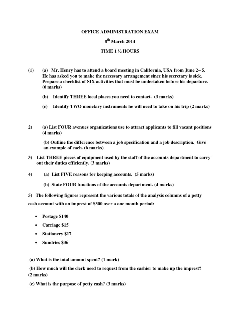 Quiz 2 OFFICE ADMINISTRATION | PDF | Economics | Business