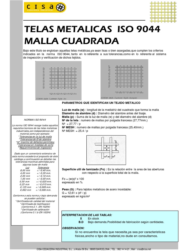 Iso 9044 | Descargar gratis PDF | Rieles | Sustancias químicas