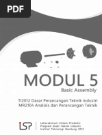 Solidwork-Tutorial Part, Assembly, & Drawing | PDF | Komputer