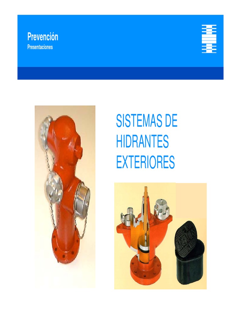 PPI0708021 Sistemas de Hidrantes Exteriores | PDF | Ingeniería ...
