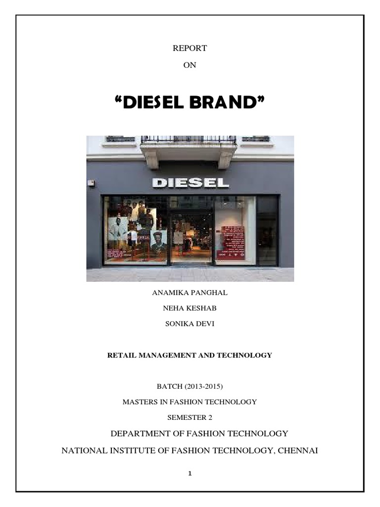 Diesel Brand | PDF | Brand | Distribution (Business)