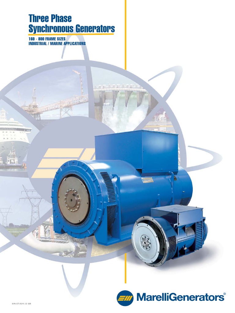 Marelli Generators | PDF | Electric Generator | Electrical Engineering