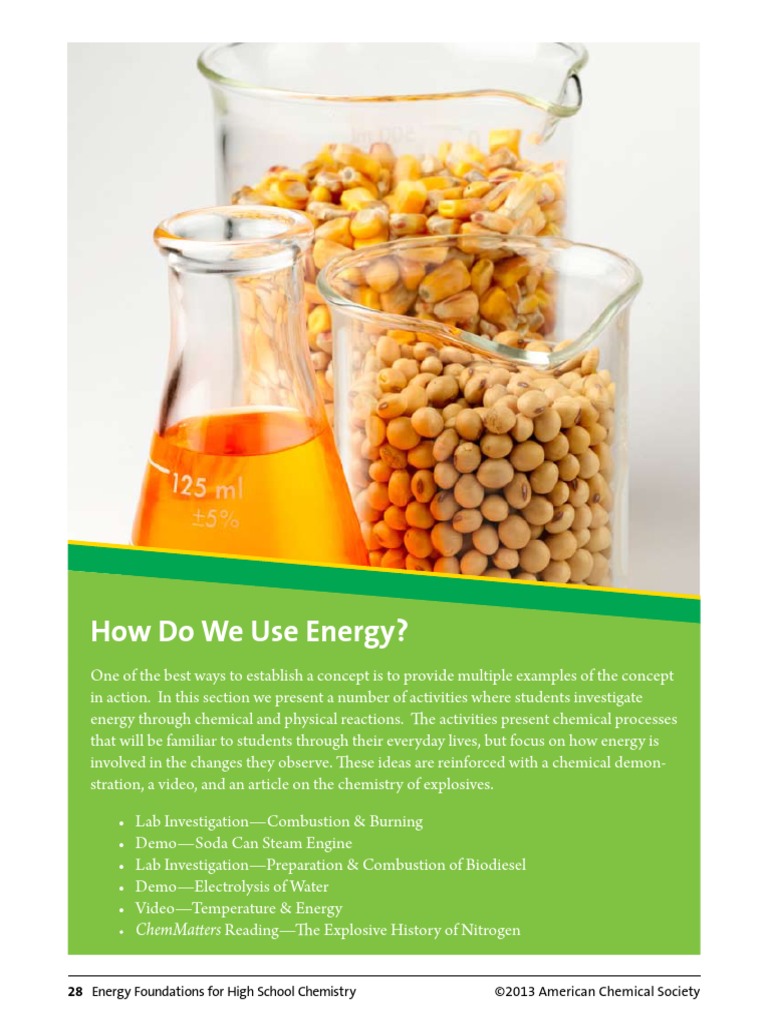 How Do We Use Energy | PDF | Hydrogen | Combustion
