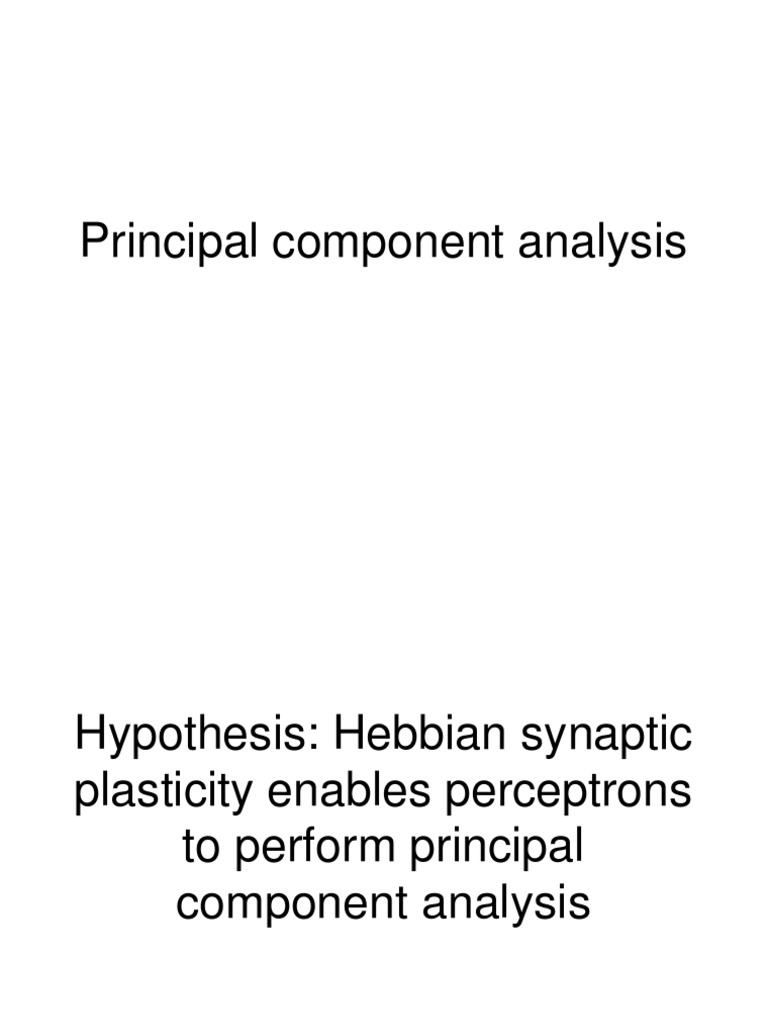 Principal Component Analysis | PDF | Principal Component Analysis | Euclidean Vector