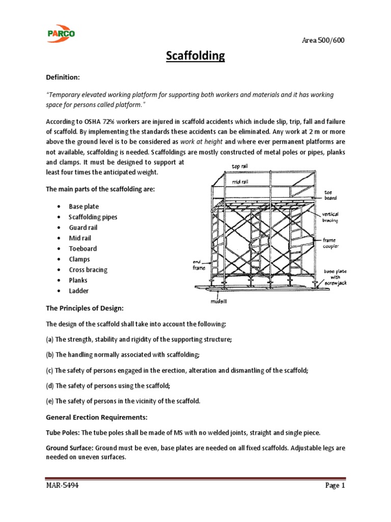 Scaffolding | PDF | Scaffolding | Equipment