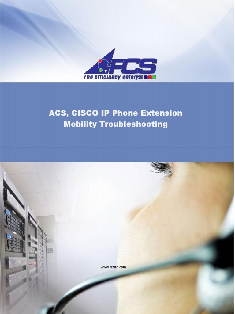 ACS, CISCO Extension Mobility Troubleshoot | PDF | Login | Active Directory