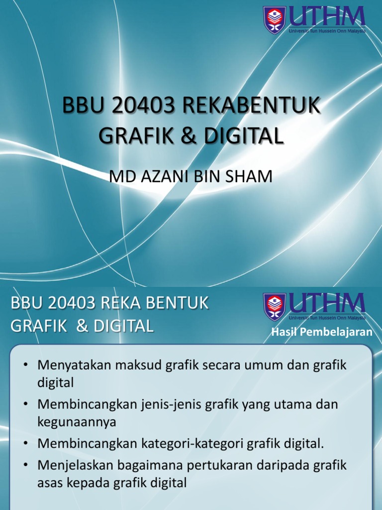 Rekabentuk Grafik & Digital | PDF