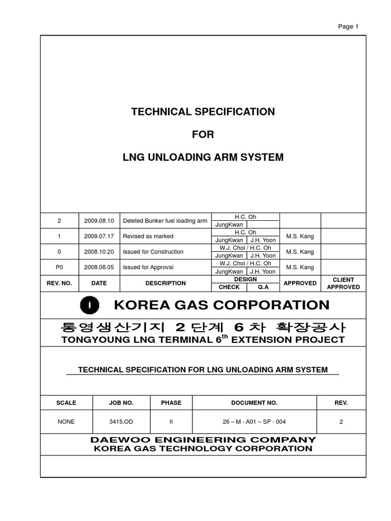 Spec Unloading Arms II | PDF | Pipe (Fluid Conveyance) | Valve