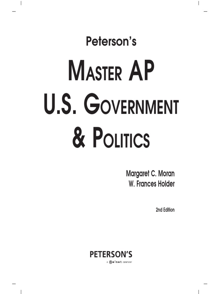 AP Master AP US Government and Politics | PDF | Advanced Placement ...