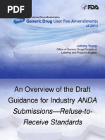 Content and Format of ANDA | PDF | Food And Drug Administration ...