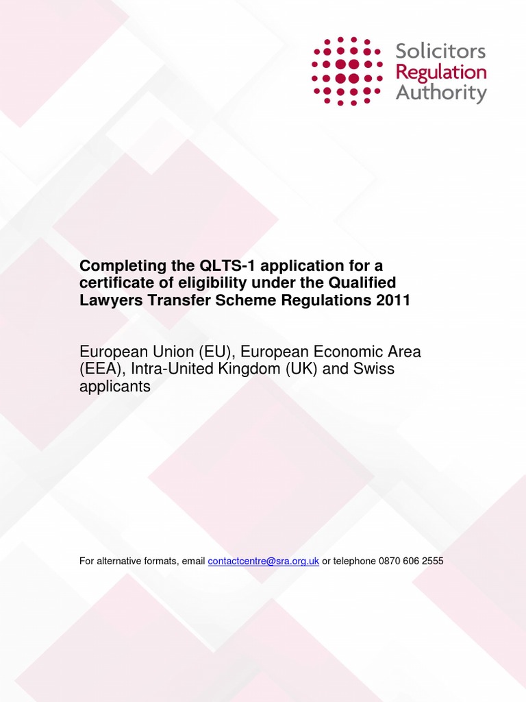 QLTS 1 Notes v8 | PDF | Solicitor | Academic Degree
