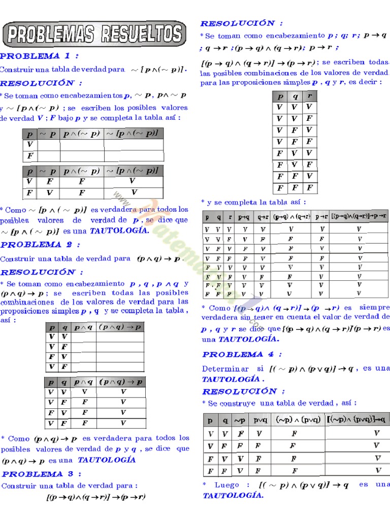 TTT | PDF | Proposición | Sintaxis (Lógica)