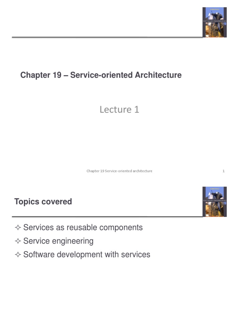1 Chapter 19 Service-Oriented Architecture | PDF | Service Oriented ...