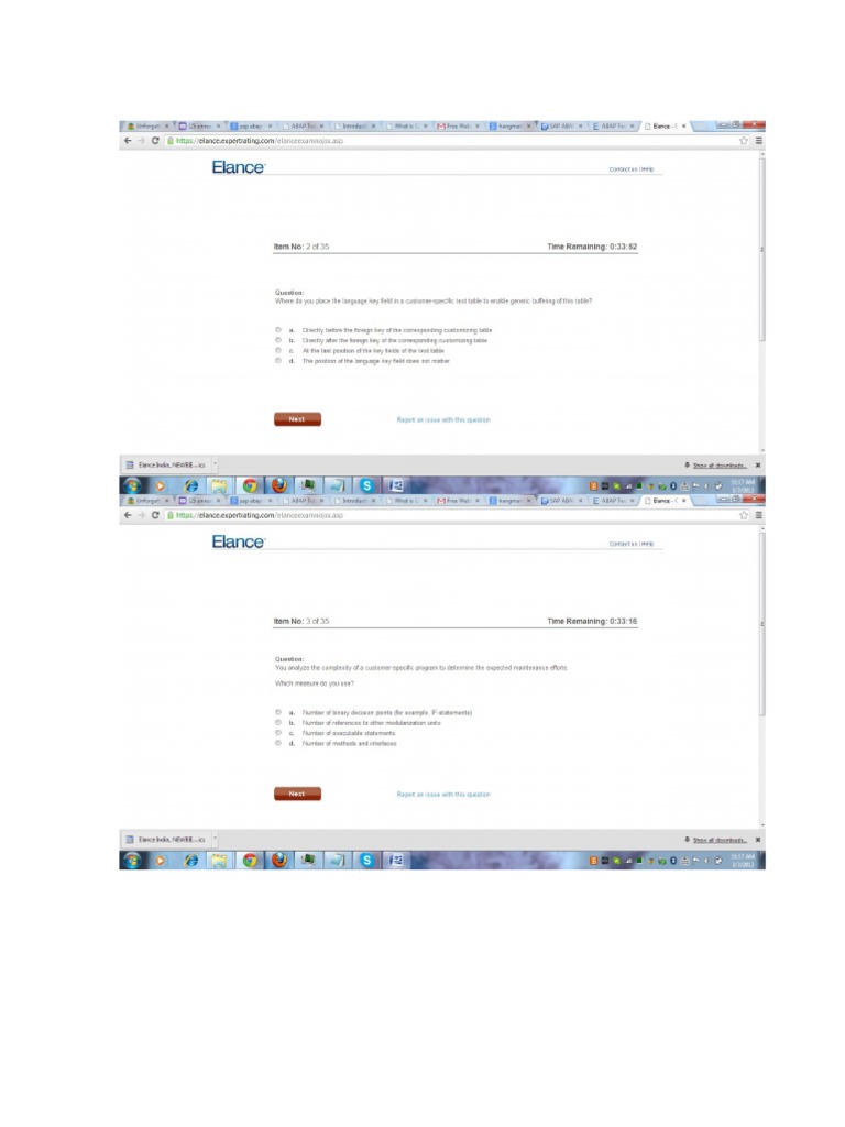 Sap Question Bank.. | PDF | Subroutine | Software