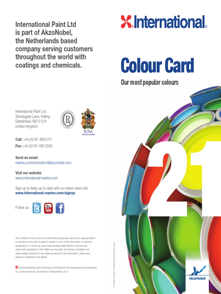 Colour Card 21 | PDF | Business | Home & Garden